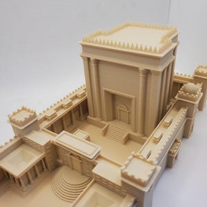 Large Model of the Second Temple | Solomon's Temple | Herod Temple ...