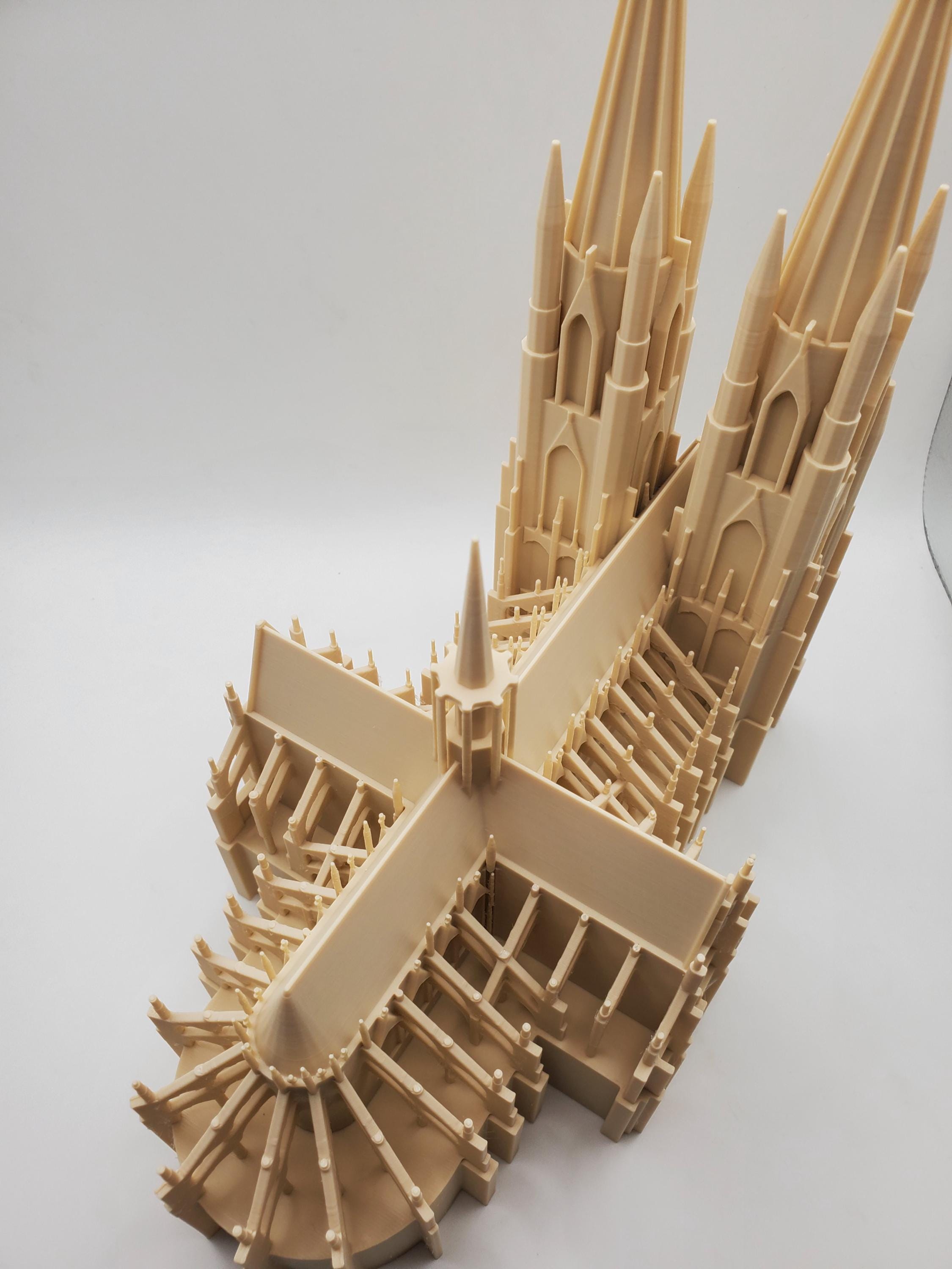 Cologne Cathedral Model, Gothic Architecture Replica, Germany Landmark ...