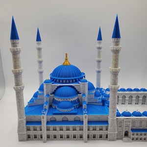 Blue Mosque - Sultanahmet Mosque Miniature | Ottoman Architecture ...
