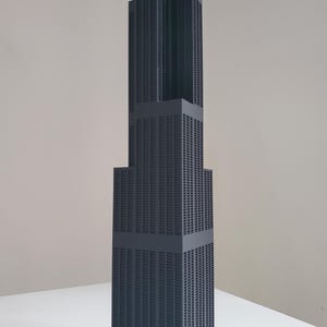 Willis Tower Model – Sears Tower Model, Chicago Skyline Architecture ...