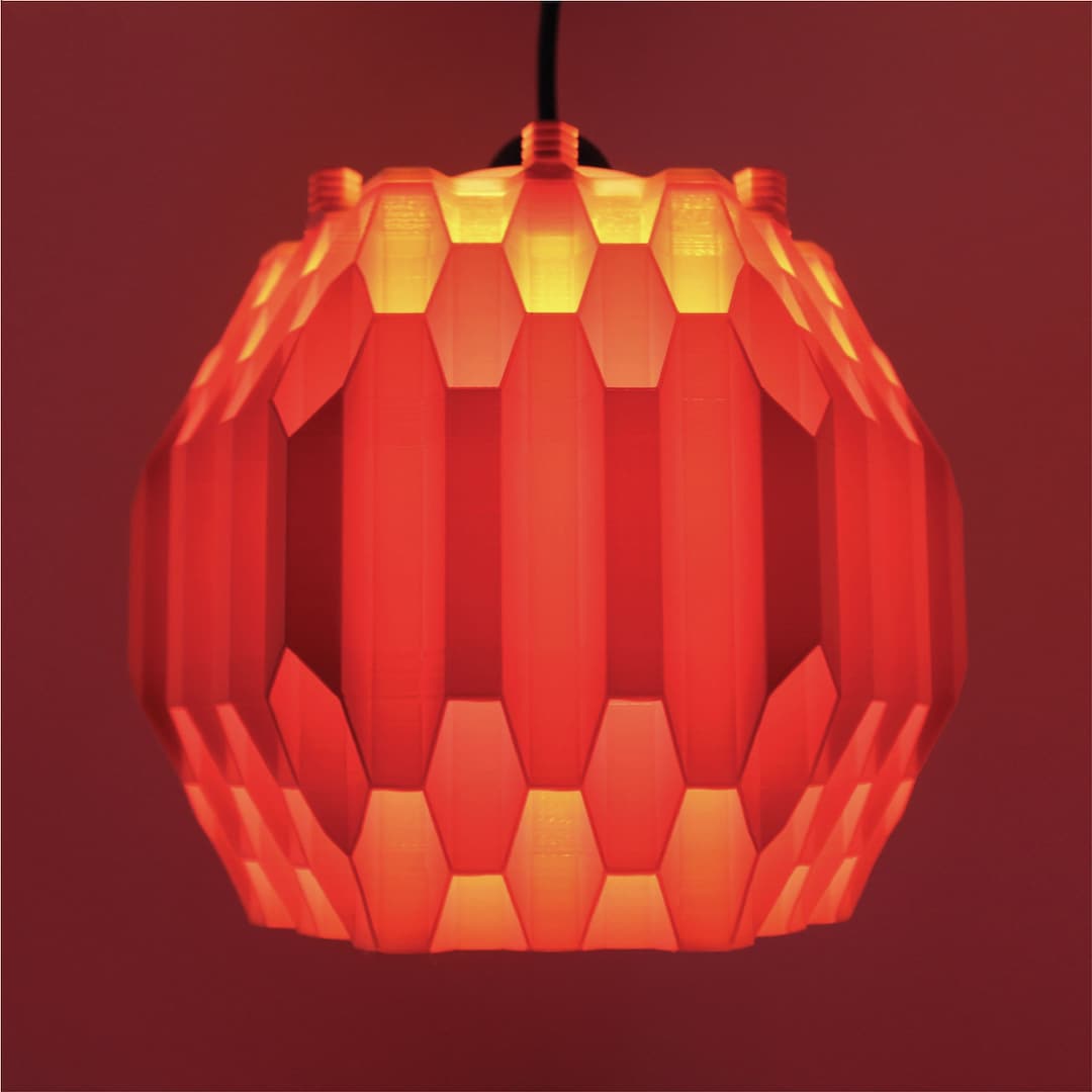 Modern Hexagon Lamp Honeycomb Design, 3D Lighting Effect, Eco-friendly ...