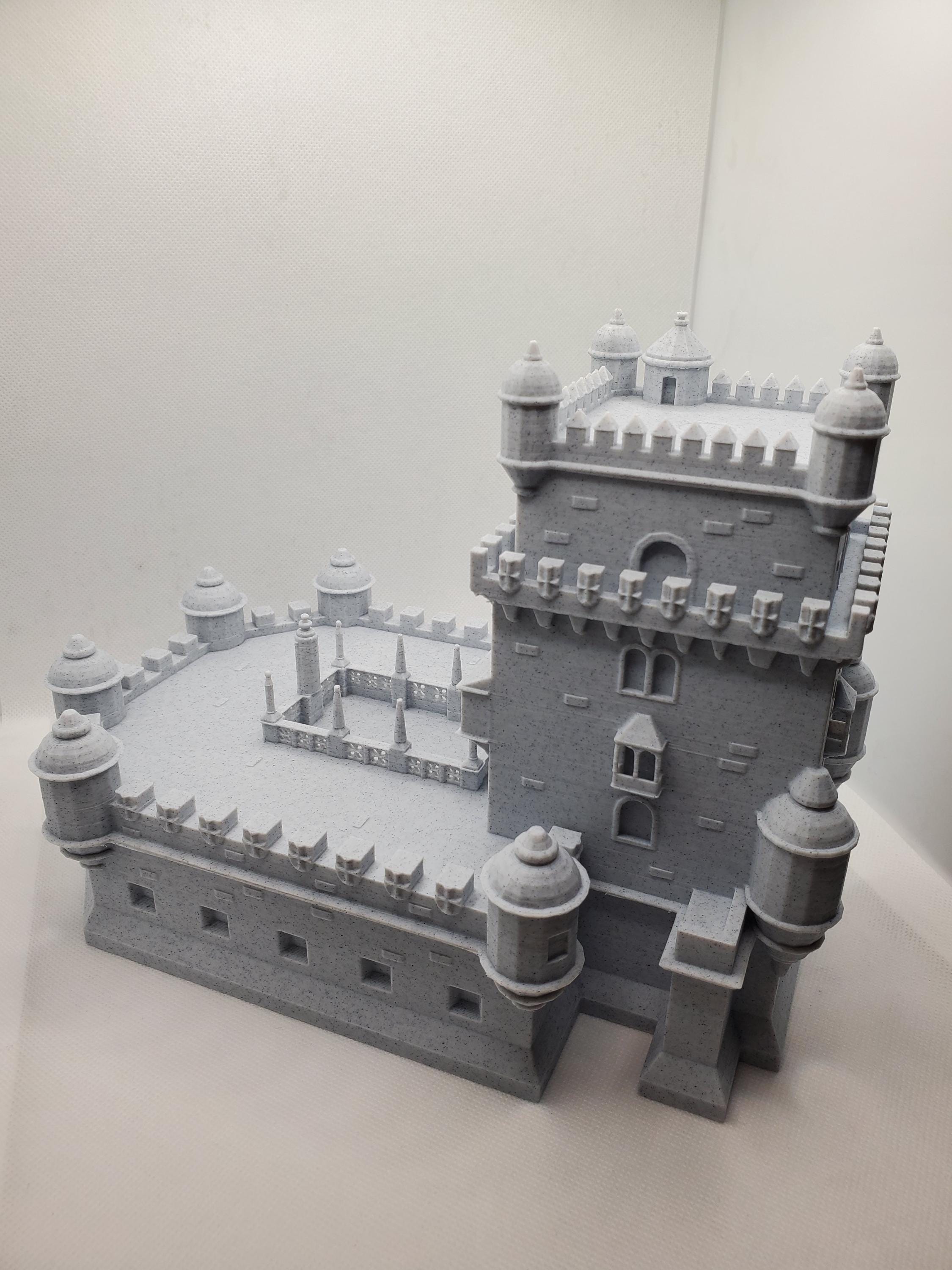 Belem Tower Model, Lisbon, Portugal Authentic Replica of Lisbon's ...