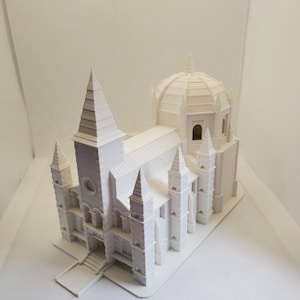 Paintable Legend of Zelda Temple of Time Model - Perfect for Fans and ...