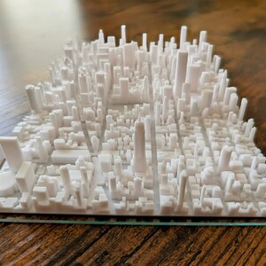 Large 3D Model of Manhattan NYC – Detailed New York City Diorama ...