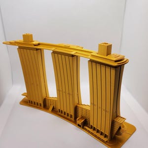 Marina Bay Sands Model, Diorama, Detailed Singapore Landmark ...