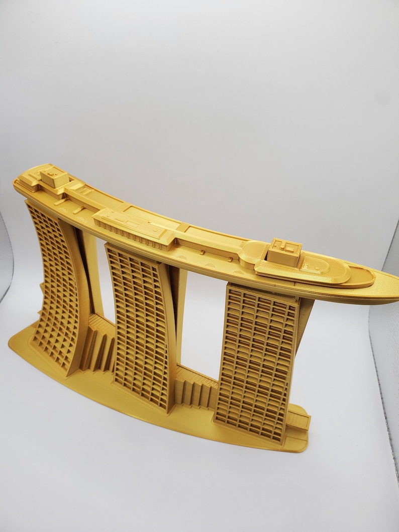 Marina Bay Sands Model, Diorama, Detailed Singapore Landmark ...