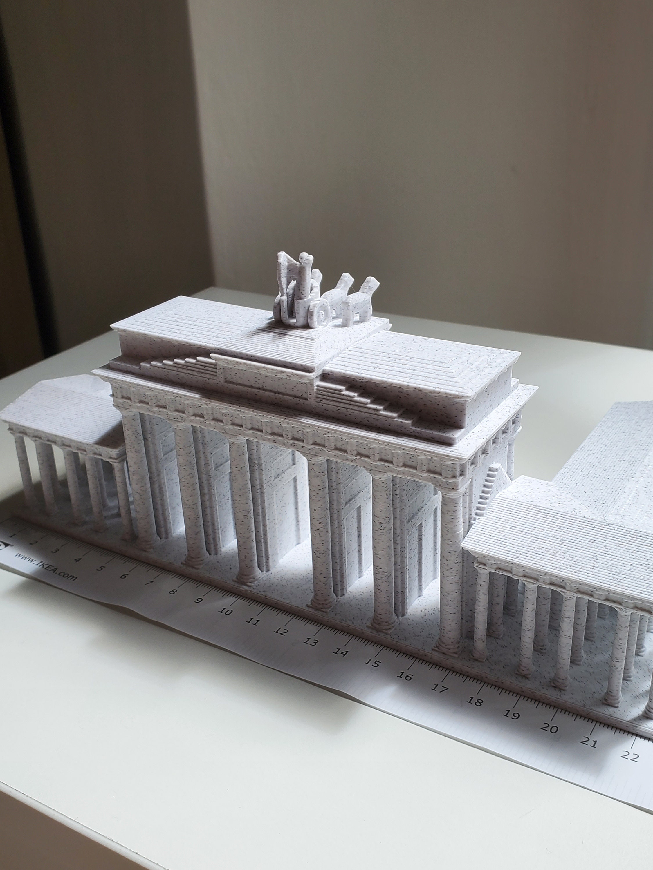 Brandenburg Gate Model - Detailed Miniature Replica of Berlin Landmark ...