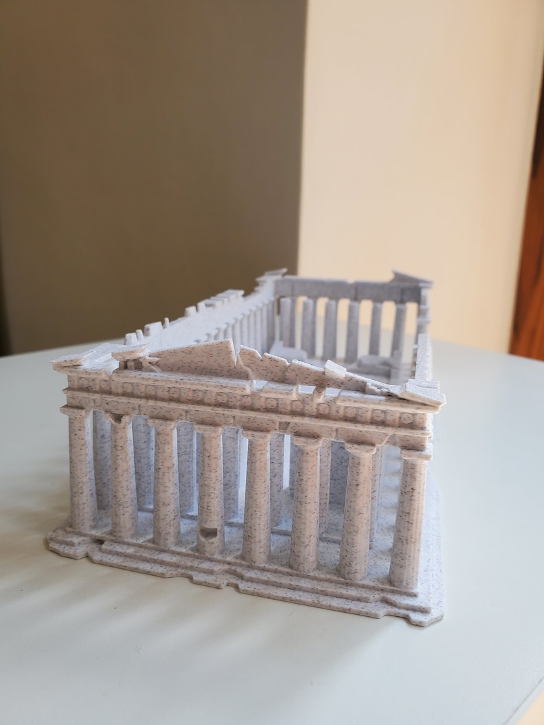 Parthenon Model, Greek Temple Replica, Ancient Architecture Model ...