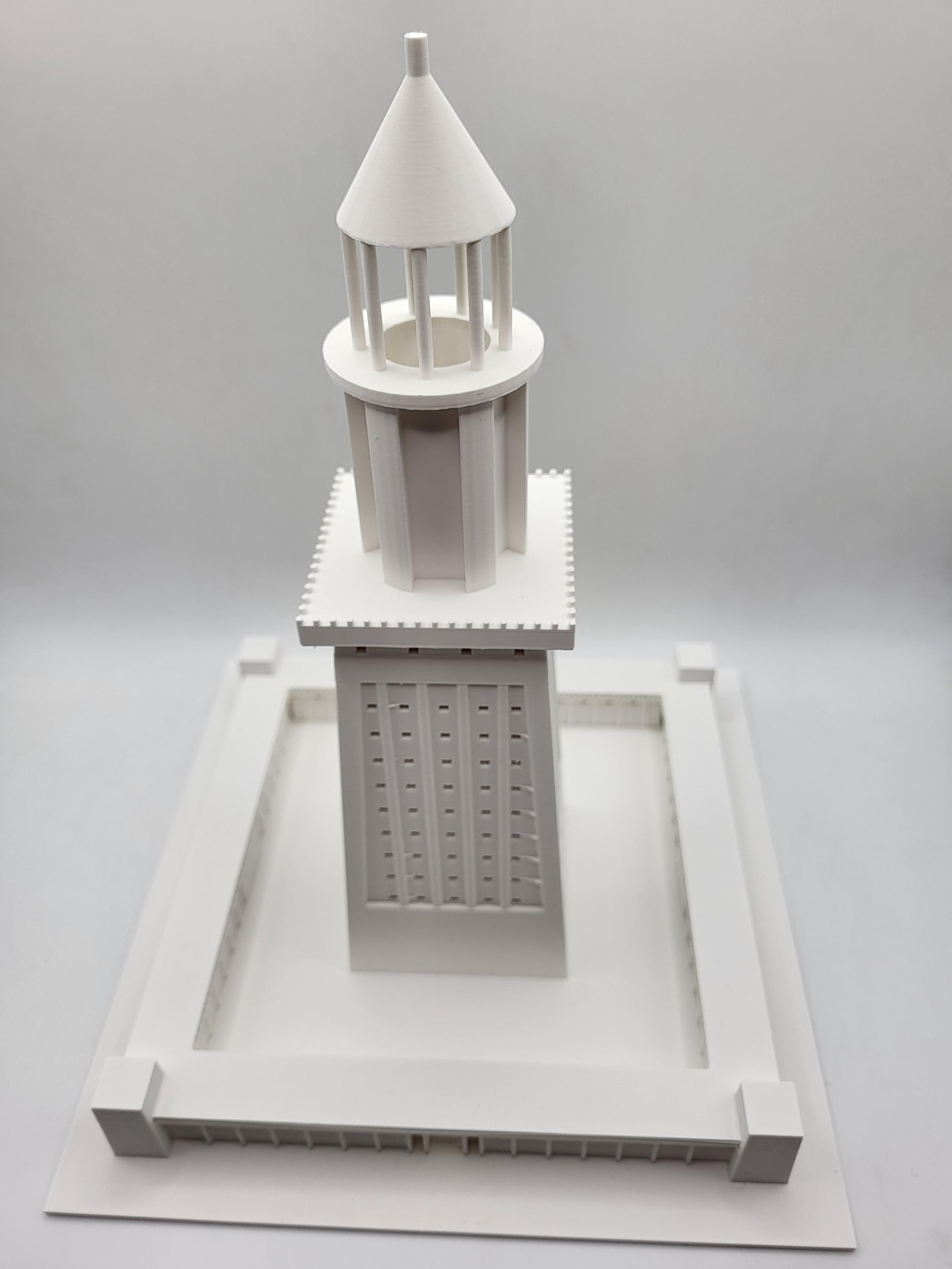 Alexandria Lighthouse Model, Ancient Wonder Replica, Pharos of ...