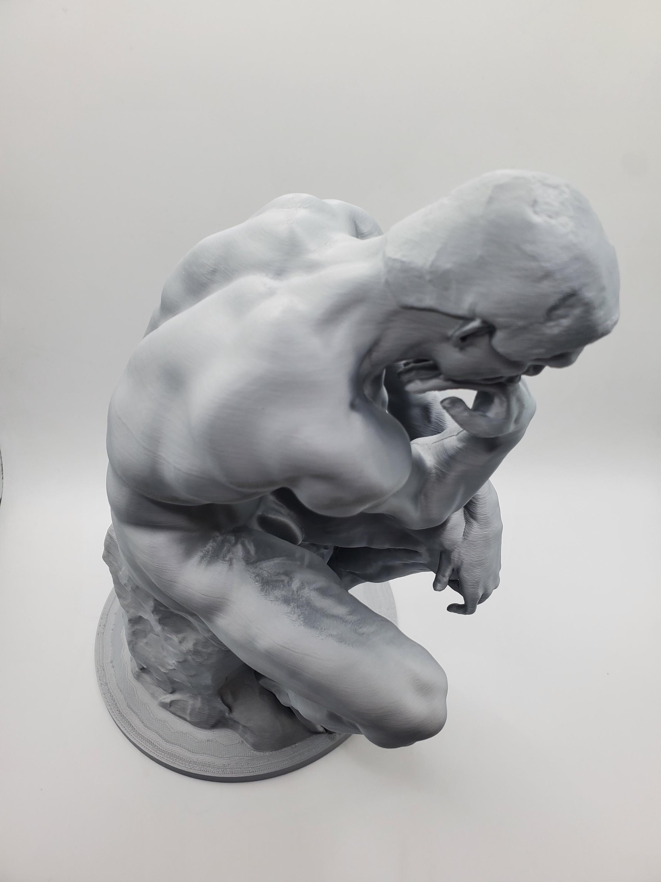 The Thinker Statue, Rodin Sculpture Replica, Artistic Home Decor ...