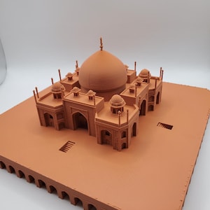 Humayun's Tomb Architectural Diorama - Historical Model for Desk Decor ...