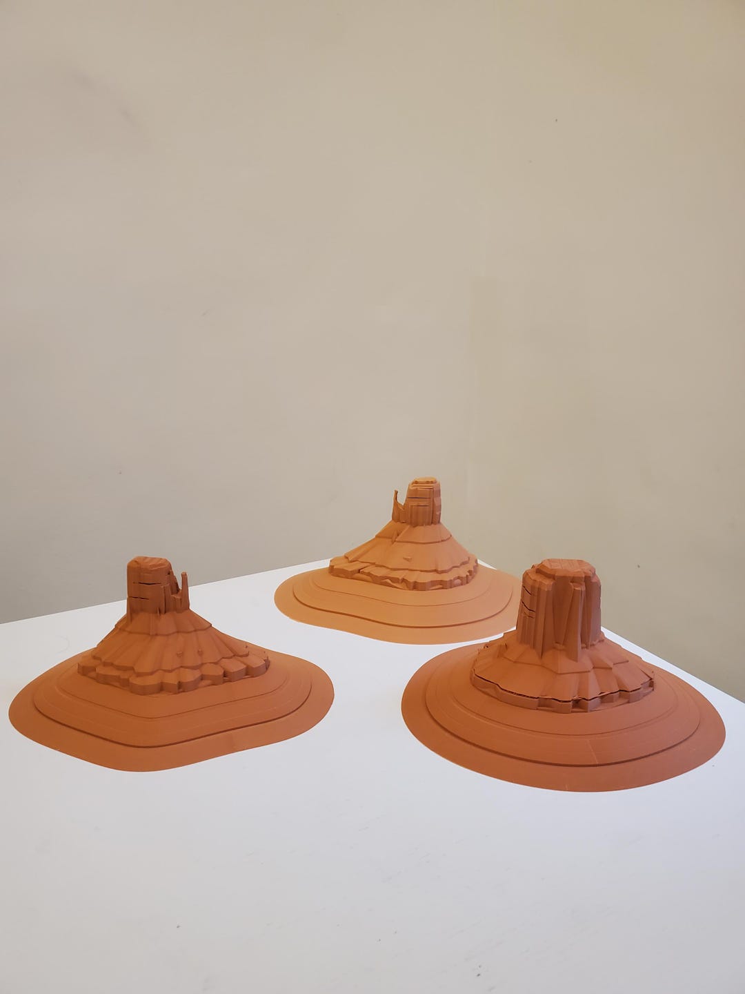 Monument Valley Diorama, Arizona Desert Landscape Replicas, Western ...