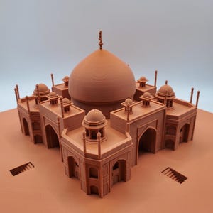 Humayun's Tomb Architectural Diorama - Historical Model for Desk Decor ...