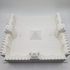 Louvre Museum Diorama With Pyramid, Paris Landmark Model Home Decor ...