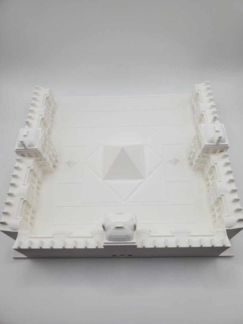 Louvre Museum Diorama With Pyramid, Paris Landmark Model Home Decor ...