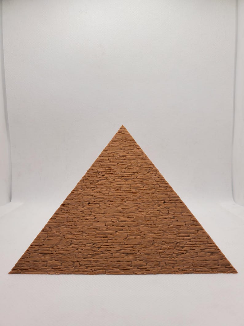 Giza Pyramid Scale Model Ancient Egypt Diorama Perfect Historical ...