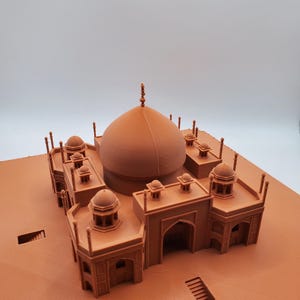 Humayun's Tomb Architectural Diorama - Historical Model for Desk Decor ...