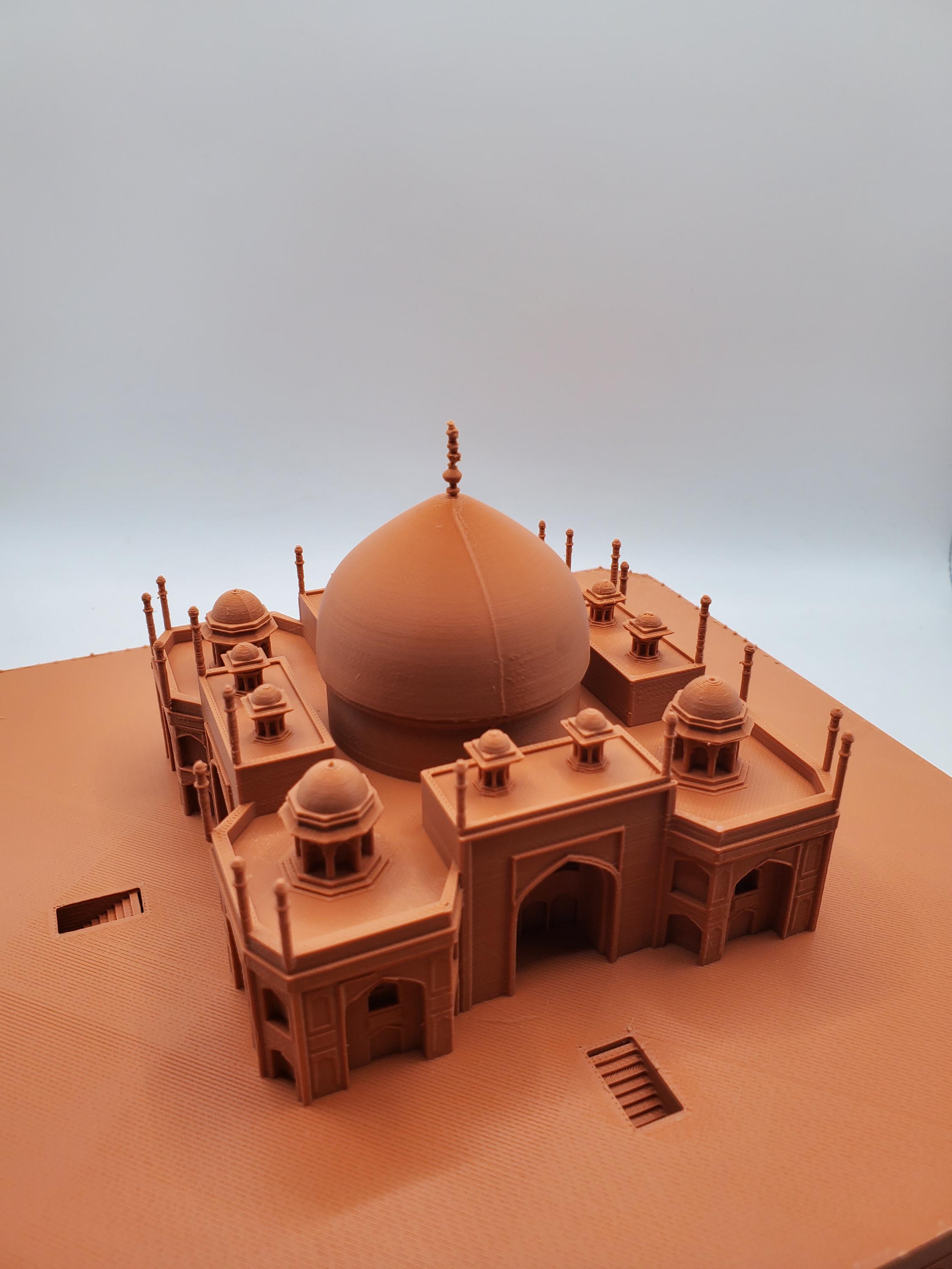 Humayun's Tomb Architectural Diorama - Historical Model for Desk Decor ...