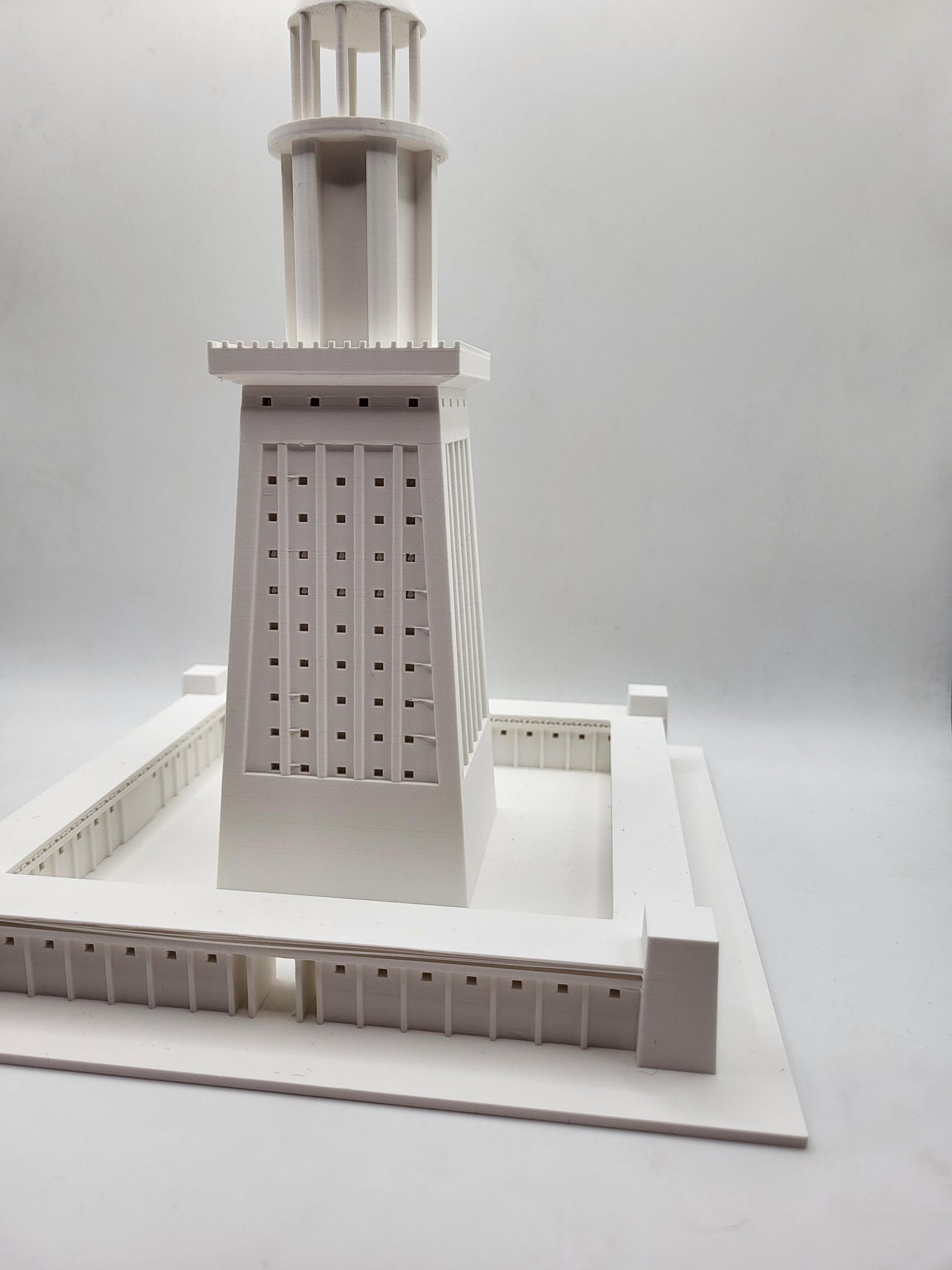Alexandria Lighthouse Model, Ancient Wonder Replica, Pharos of ...