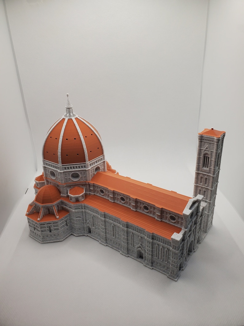 Large Model of Florence Duomo Detailed Cathedral Diorama Perfect ...