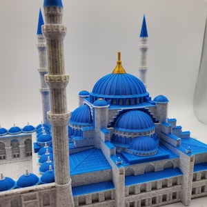 Blue Mosque - Sultanahmet Mosque Miniature | Ottoman Architecture ...