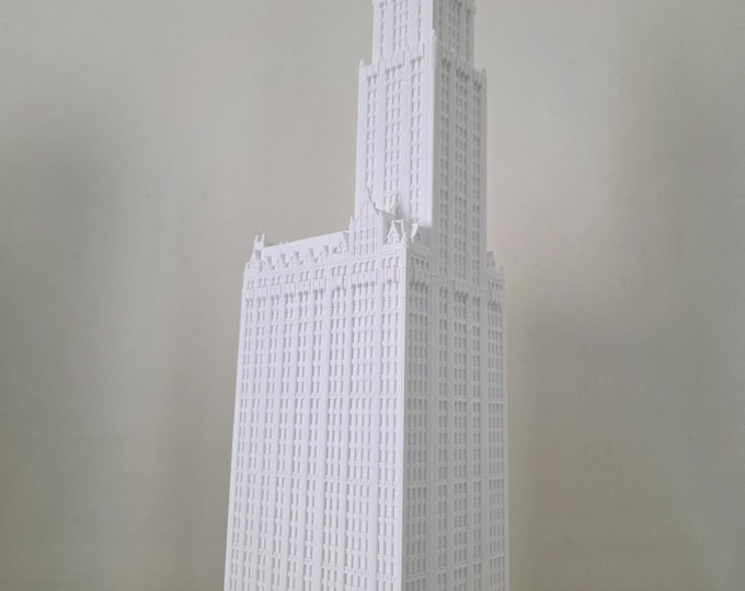 Woolworth Building Model- 3D Printed - Etsy Canada