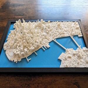 Lower Manhattan Cityscape Model – Detailed NYC Souvenir – Unique New ...