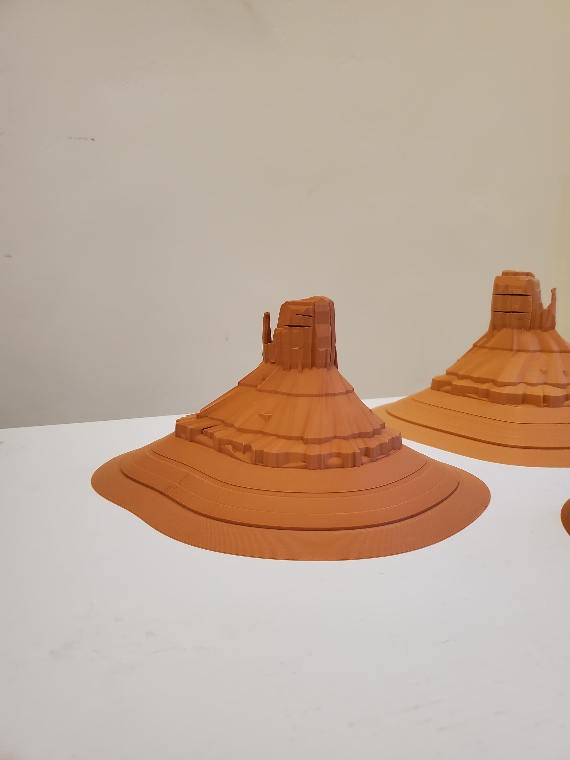 Monument Valley Diorama, Arizona Desert Landscape Replicas, Western ...