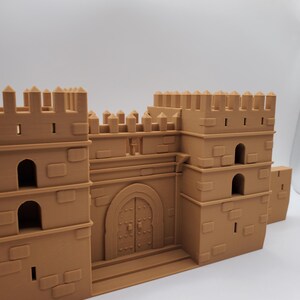 Kasbah Mehdya Diorama Model, Moroccan Fortress Miniature, Historical ...