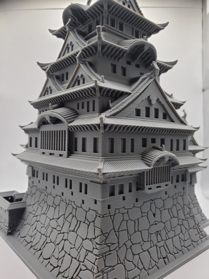 Himeji Castle Model - White Heron Castle Replica - Historical Japanese ...