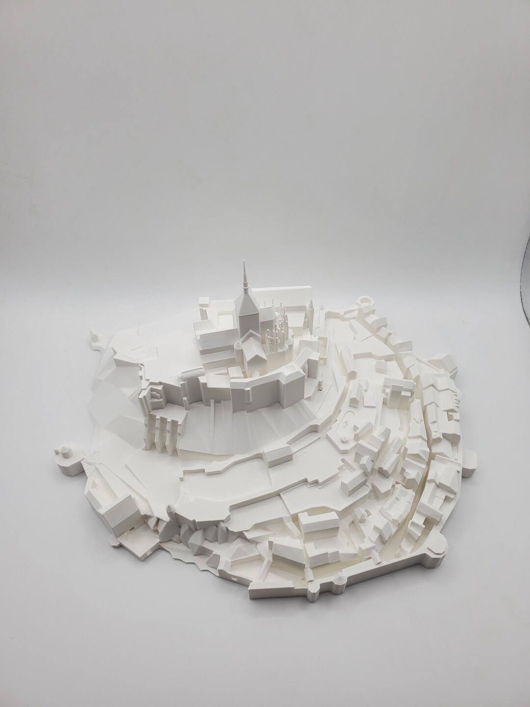 Mont Saint-michel Model, French Landmark Miniature, Historical ...