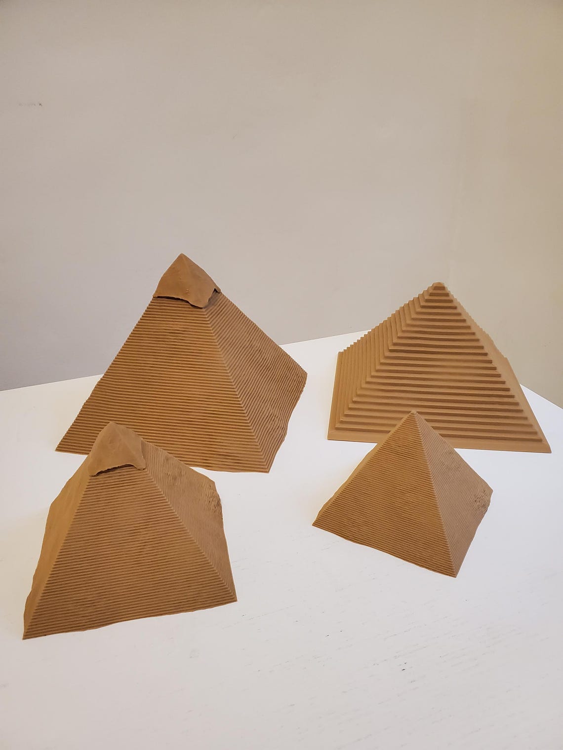 Pyramids Diorama Giza Pyramid Set, Great Pyramids of Egypt, Decorative ...