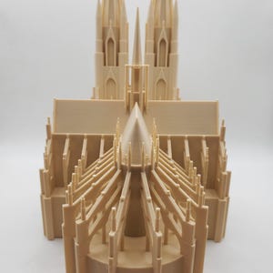 Cologne Cathedral Model, Gothic Architecture Replica, Germany Landmark ...