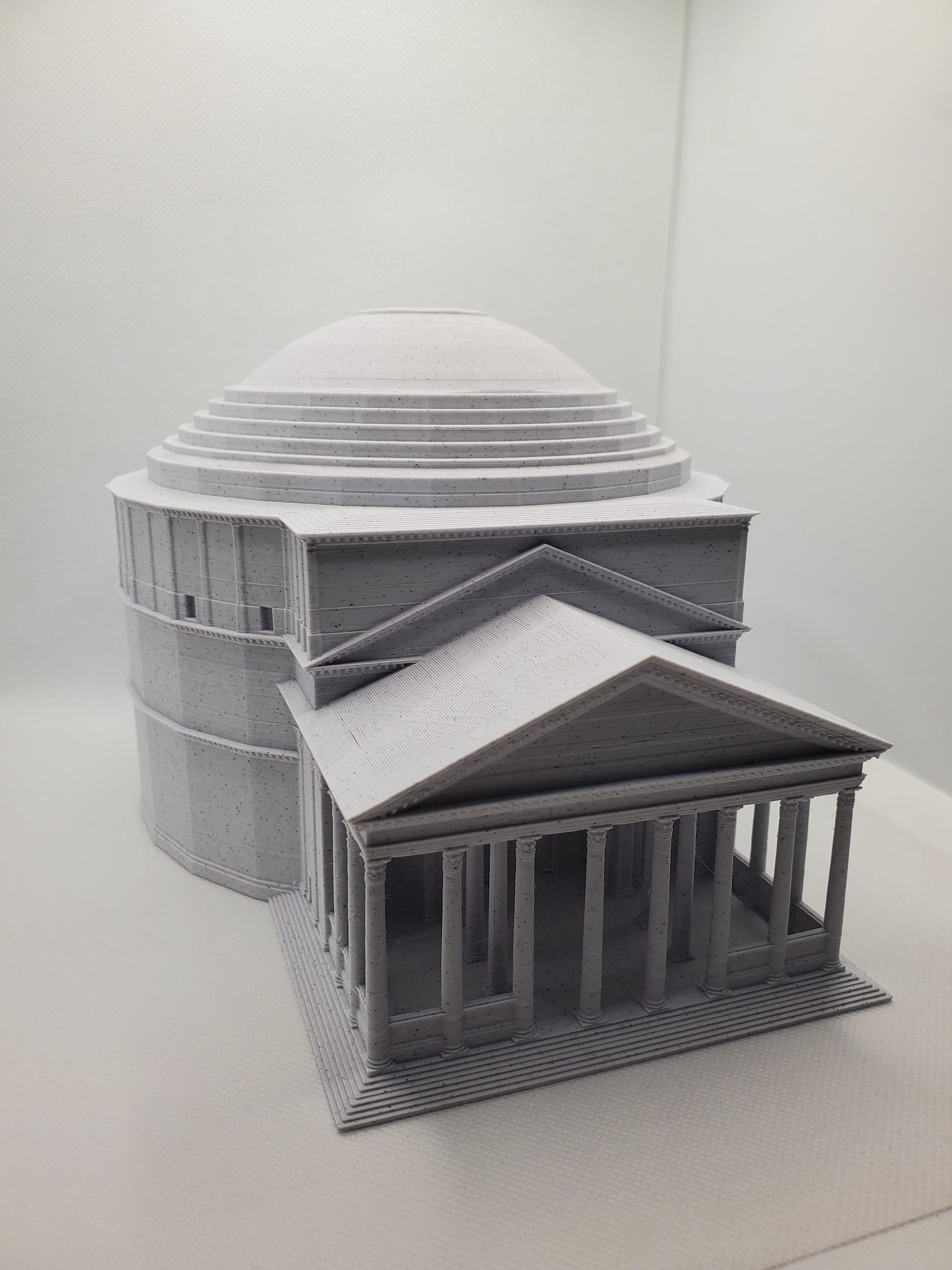 Pantheon Model Iconic Roman Architecture, 3D Replica, Historical Home ...