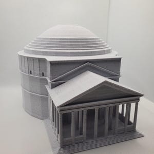 Pantheon Model - Iconic Roman Architecture, 3D Replica, Historical Home ...