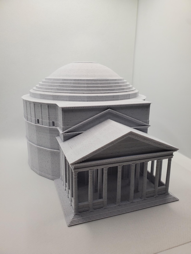Pantheon Model - Iconic Roman Architecture, 3D Replica, Historical Home ...
