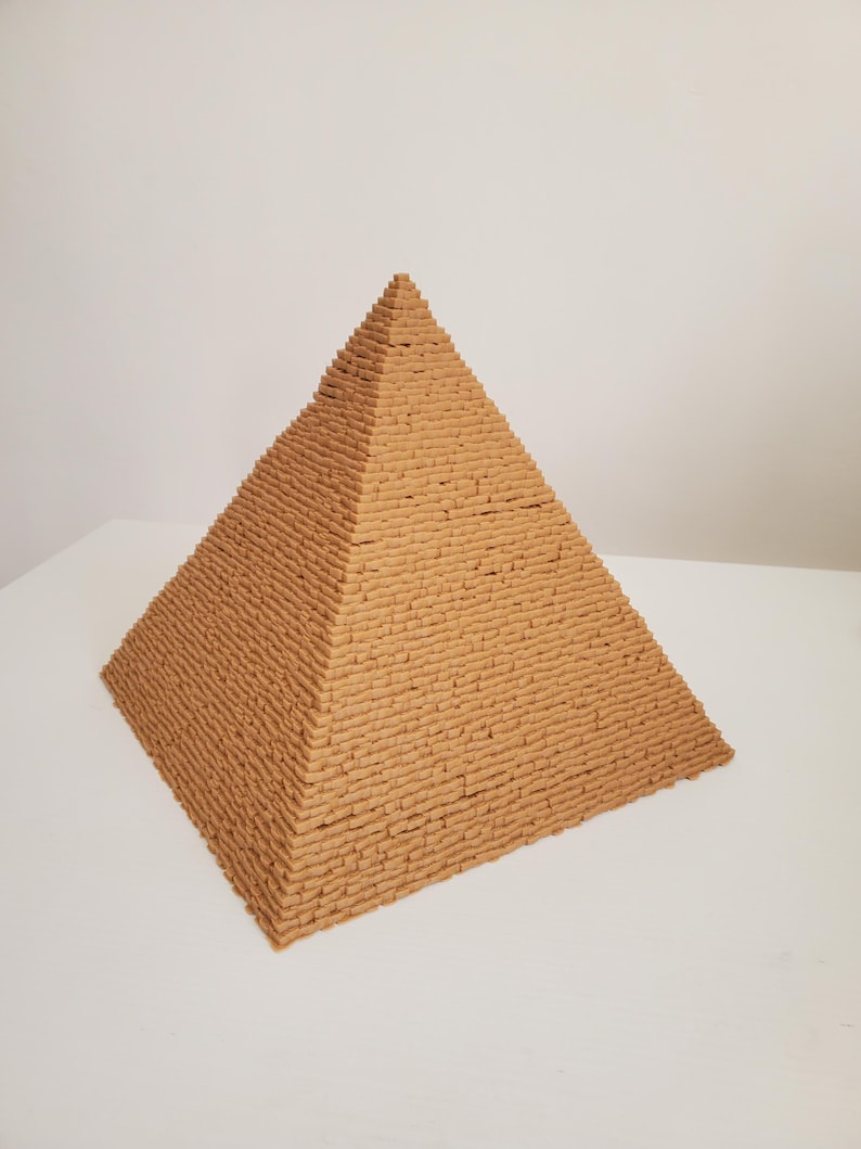 Giza Pyramid Scale Model - Ancient Egypt Diorama - Perfect Historical ...