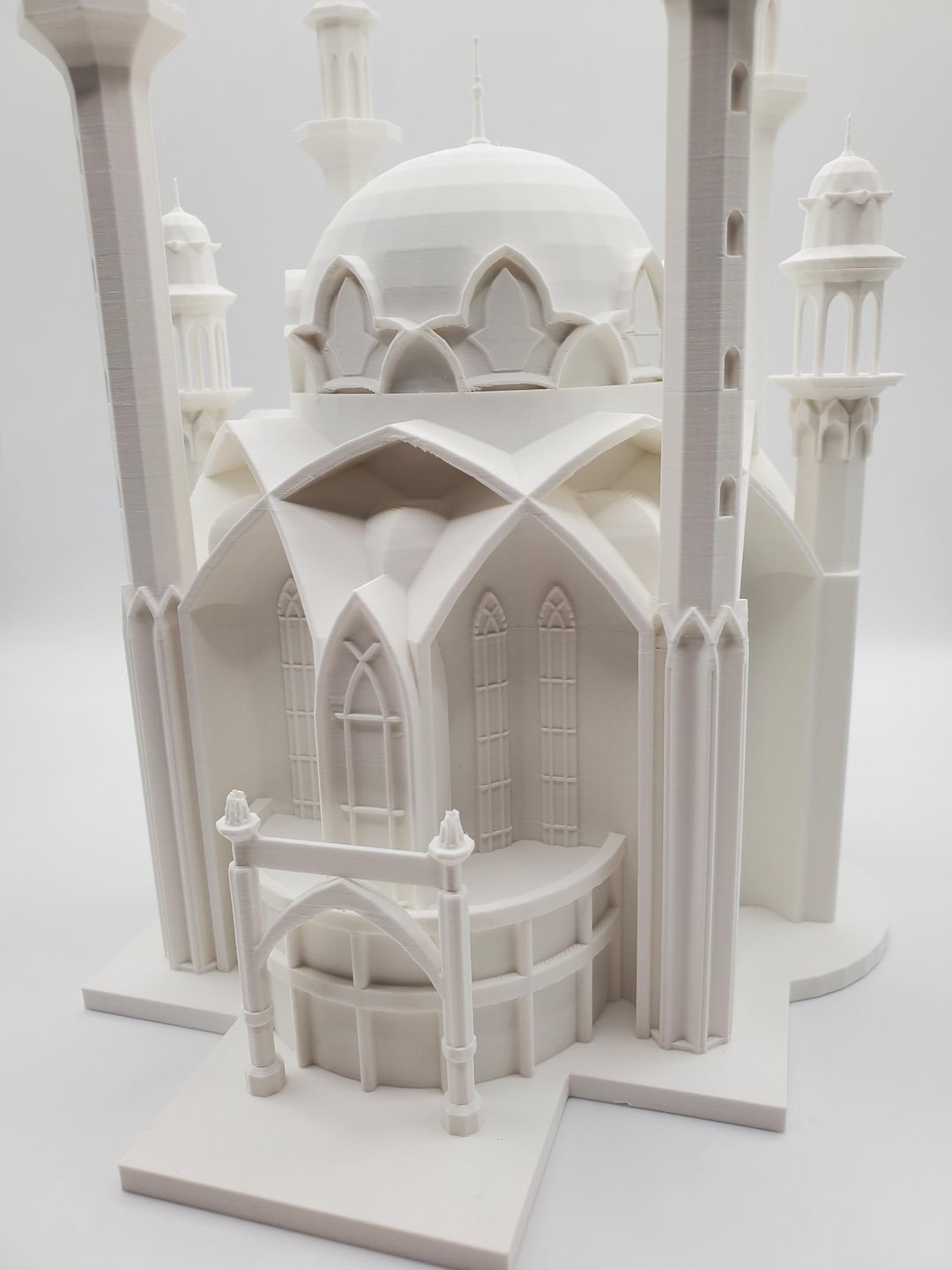 Kul Sharif Mosque, Islamic Architecture Miniature, Paintable Tatarstan ...