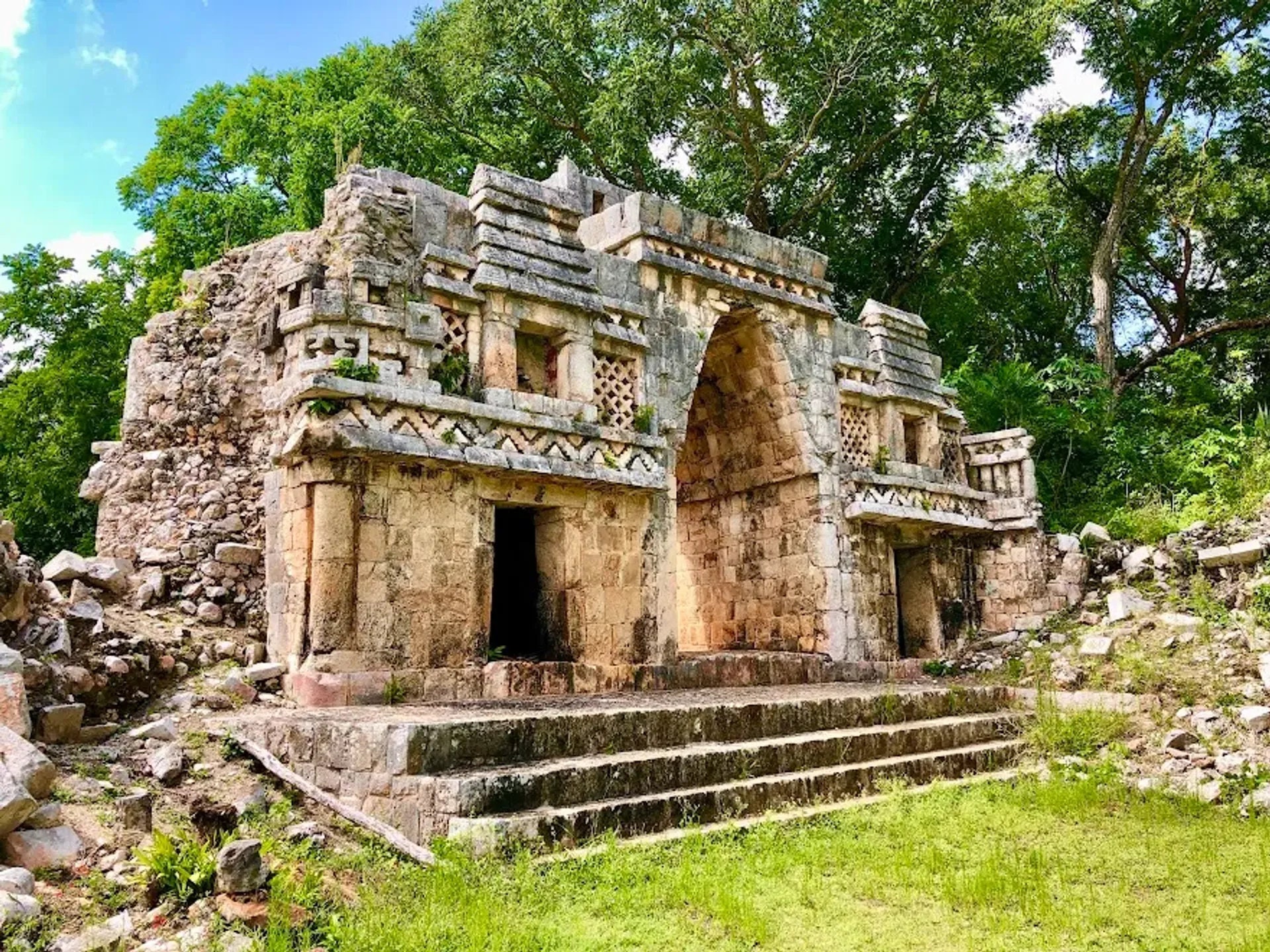 3D Printed Arch of Labna Model Detailed Miniature Replica Yucatan ...