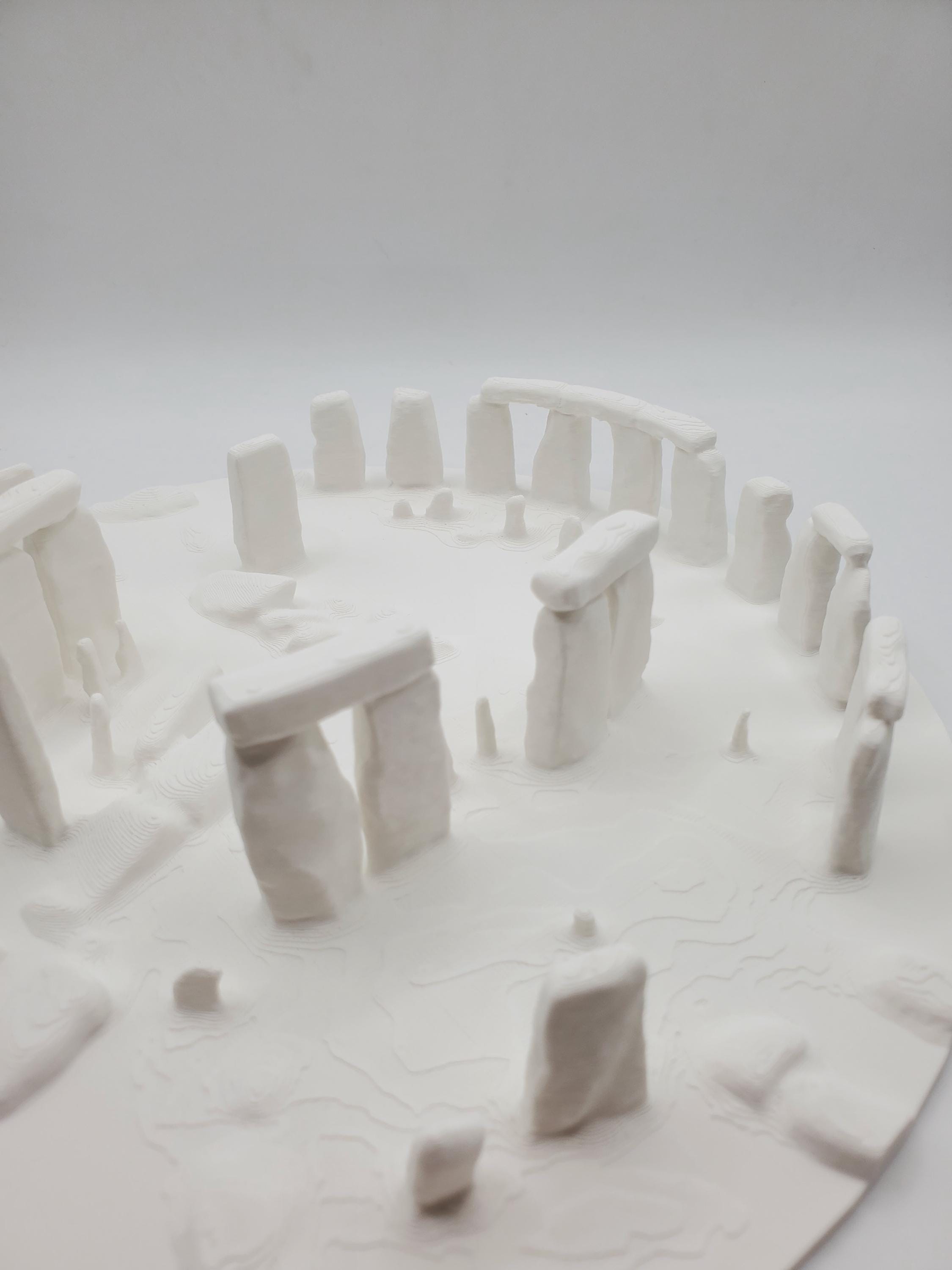 Stonehenge Model, Ancient Monument Replica, Easily Paintable Stone ...