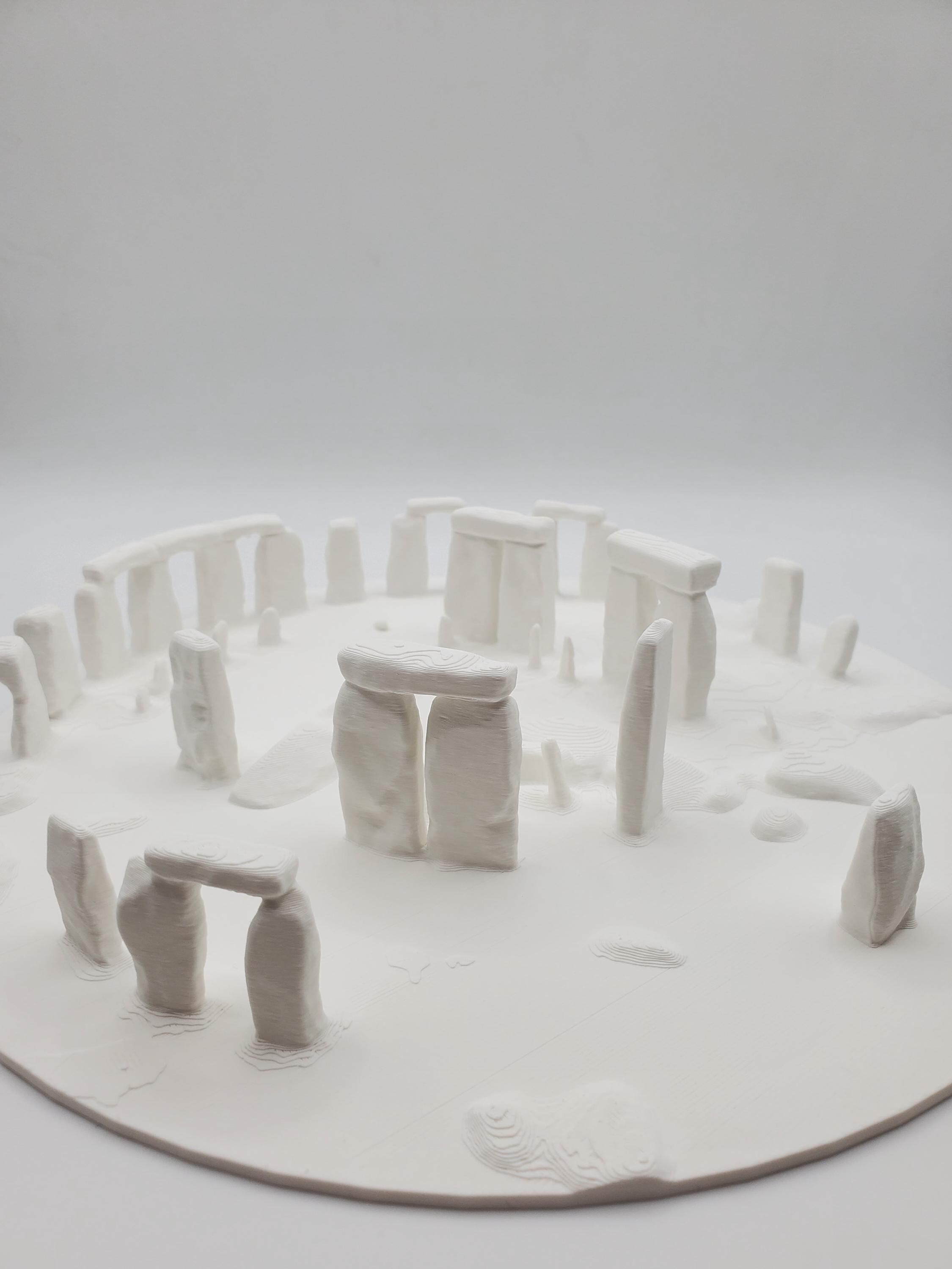 Stonehenge Model, Ancient Monument Replica, Easily Paintable Stone ...