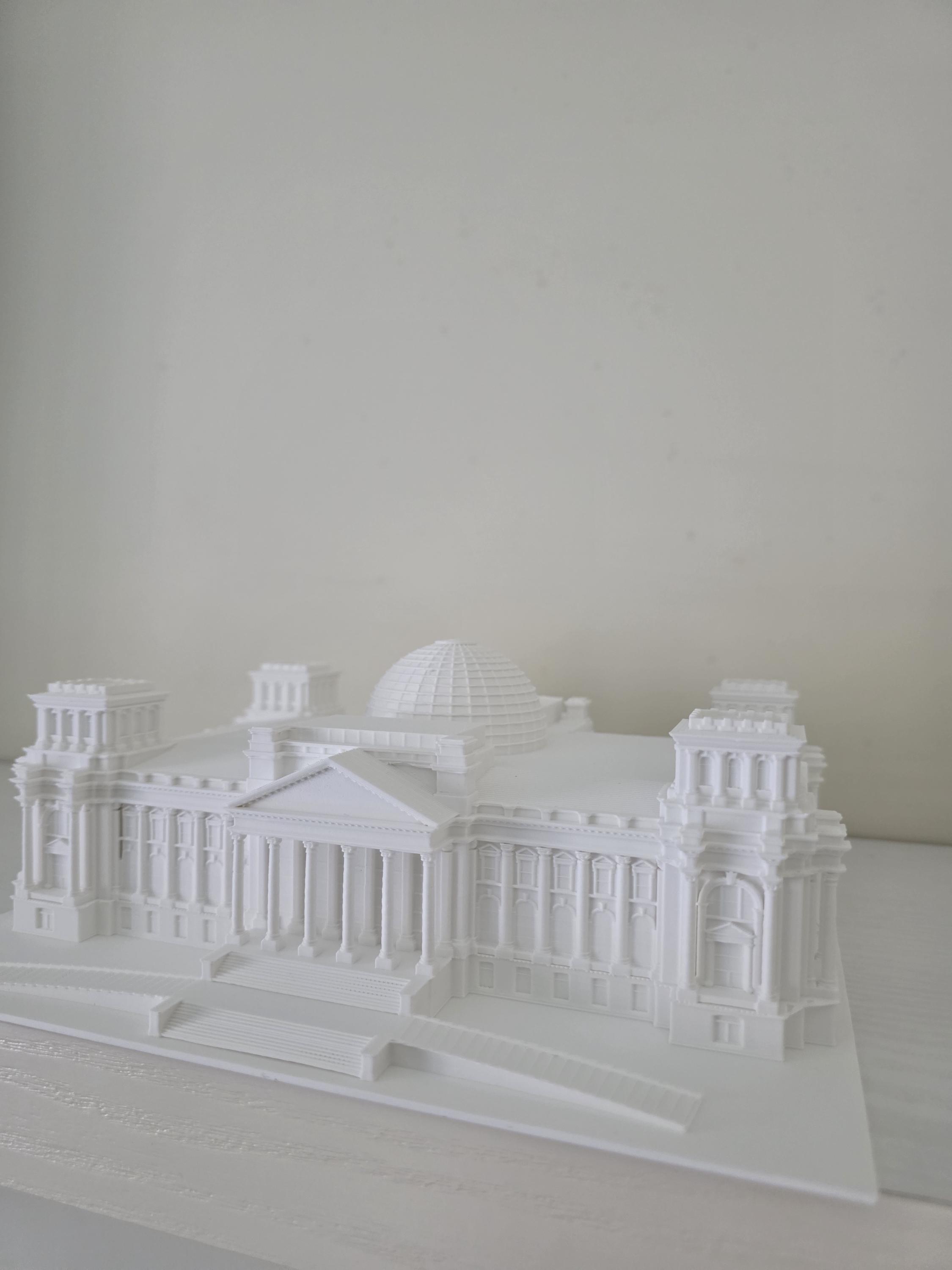 Large Version of the Reichstag Building Model Berlin Parliament Dome ...