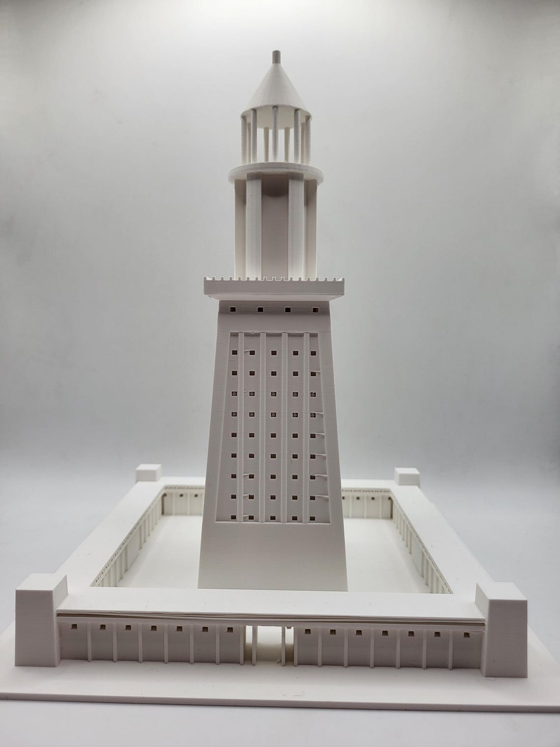 Alexandria Lighthouse Model, Ancient Wonder Replica, Pharos of ...