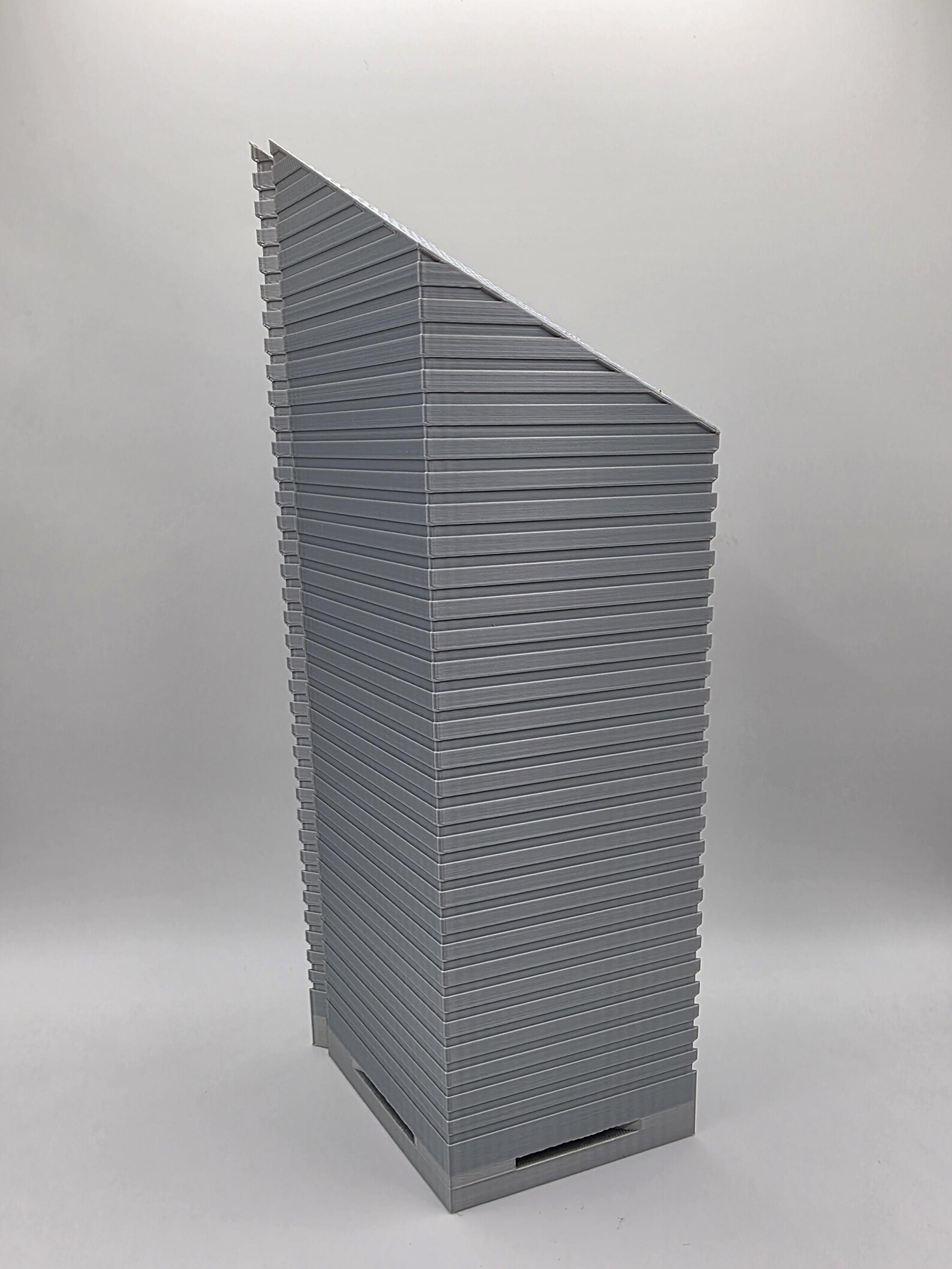 Crain Communications Building Model – Modern Chicago Skyscraper Replica ...