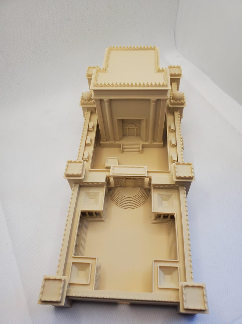 Large Model of the Second Temple | Solomon's Temple | Herod Temple ...