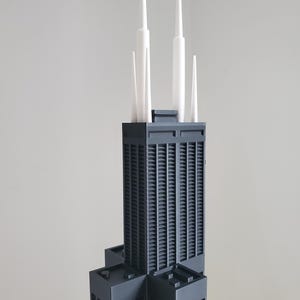 Willis Tower Model – Sears Tower Model, Chicago Skyline Architecture ...
