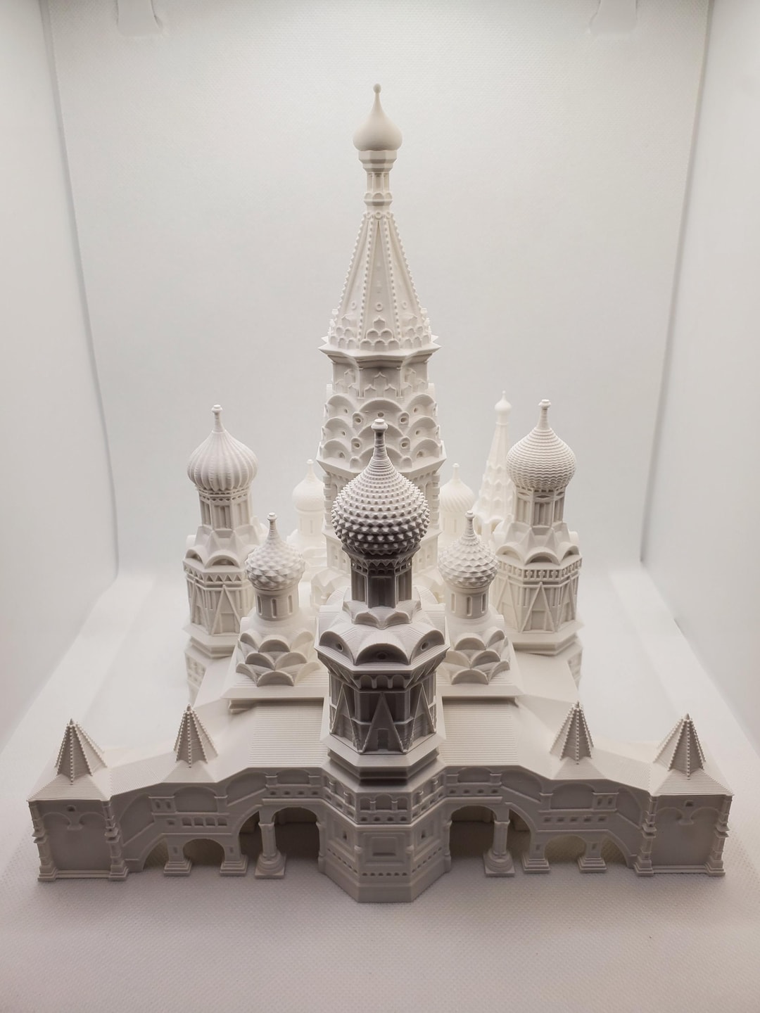 St. Basil's Cathedral Model in Moscow - Detailed 3D Printed, Paintable ...