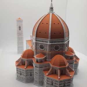 Duomo of Florence, Detailed Cathedral Diorama Perfect Italian Souvenir ...