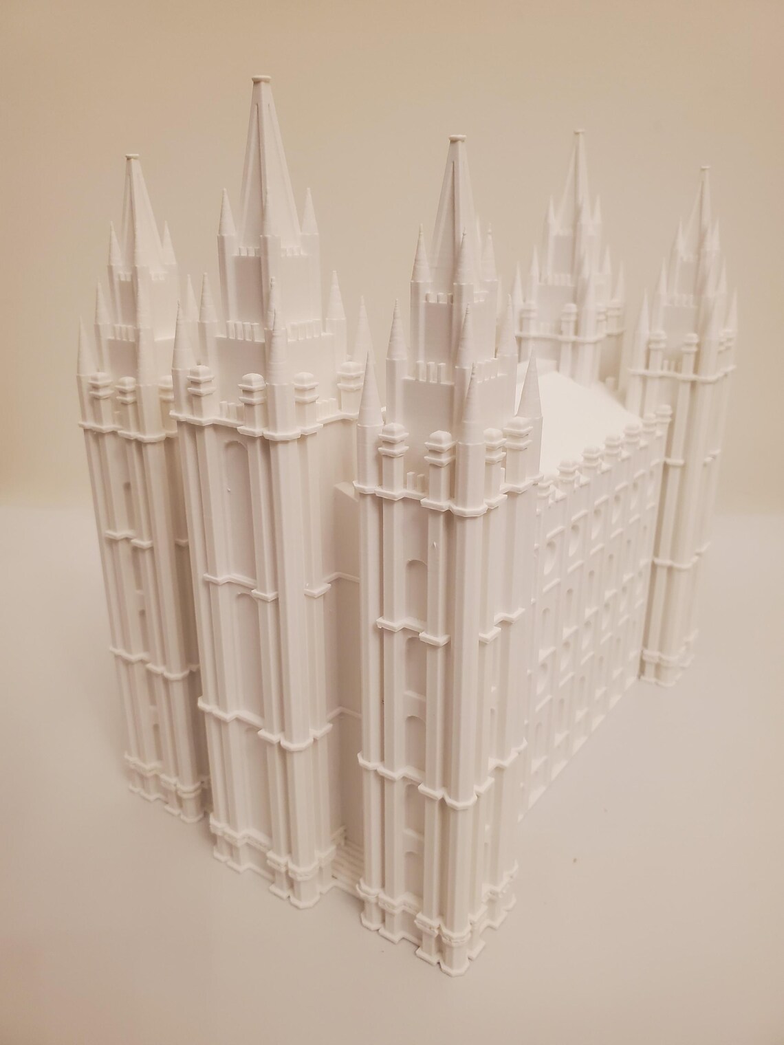 Salt Lake Temple Model, LDS Church Replica, Mormon Architecture ...
