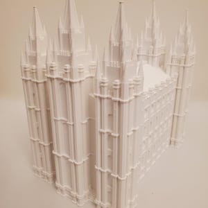 Salt Lake Temple Model, LDS Church Replica, Mormon Architecture ...